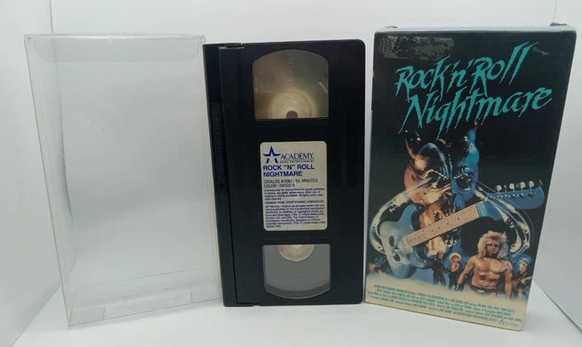 ROCK’N’ROLL NIGHTMARE VHS 1987 Jon Mikl Thor Tritonz Horror ...