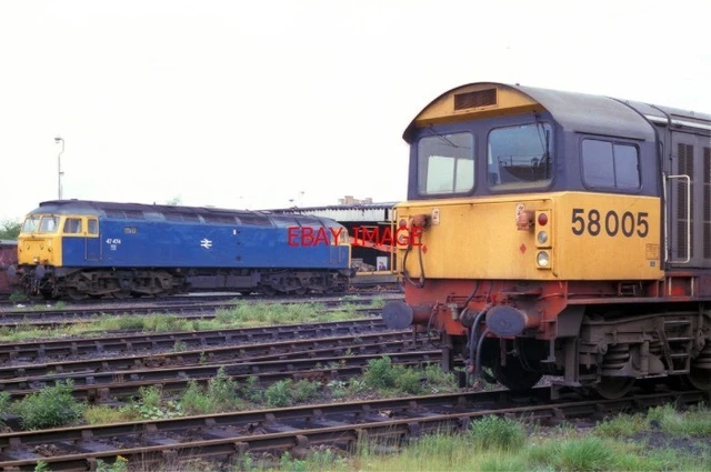 PHOTO CLASS 47 Diesel 47474 & 58005 Saltley 25/05/85. £2.00 - PicClick UK