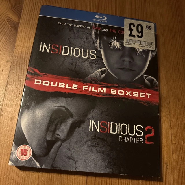 INSIDIOUS/INSIDIOUS - CHAPTER 2 Blu-ray (2014) Patrick Wilson DVD films ...