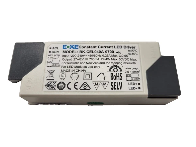 BOKE BK-CEL040A-0700 CONSTANT LED DRIVER BRAND NEW 29.4 W 700mA £2.99 - PicClick UK