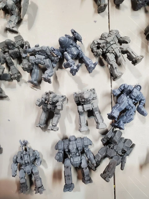 3D PRINTED BATTLETECH / Mechwarrior 1/285 6mm Scale minis $5.50 ...
