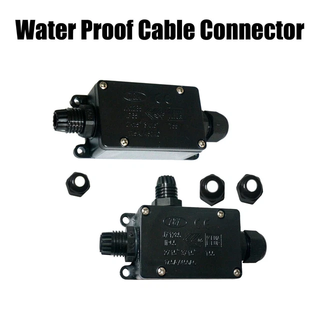WATERPROOF JUNCTION BOX Underground Cable Line IP65 Protection Sleeve ...