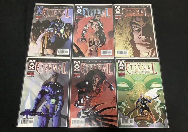 ETERNAL #1-6 COMPLETE Comic Mini-series, Marvel/MAX Comics, Chuck Austen, 2003 EUR 19,43 ...