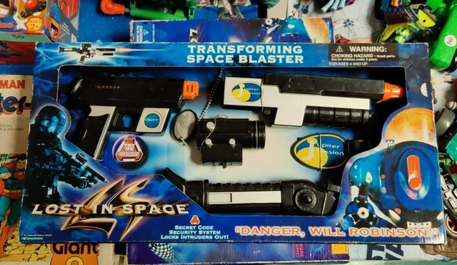 VINTAGE 1997 LOST in Space SCI-FI Movie Transforming Space Blaster ...