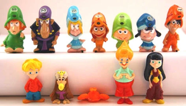 KINDER FERRERO SORPRESINE Seriecompleta Lampaclima Merendine Brioss ...