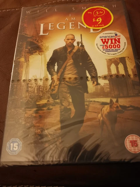 I AM LEGEND DVD, Will Smith, cert 15, new sealed EUR 1,17 - PicClick IT