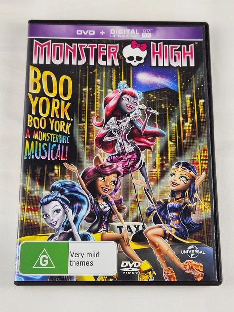 MONSTER HIGH - Boo York Boo York DVD (Region 4) VGC $11.29 - PicClick AU