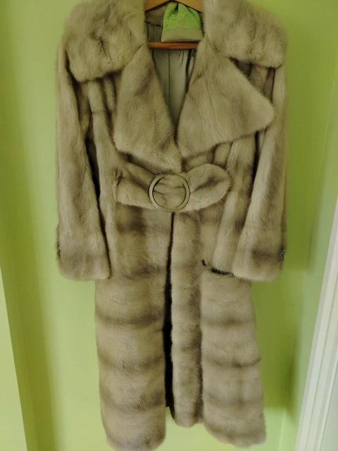 VINTAGE MINK BESPOKE coat excellent condition no wear soft fur no wear ...