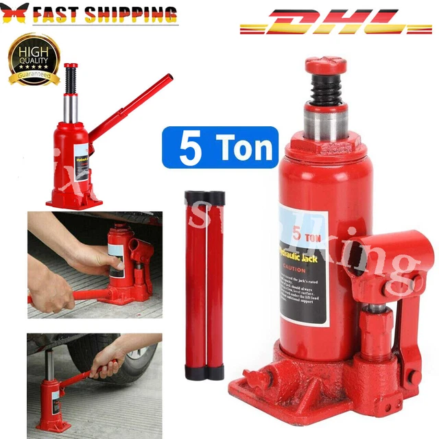 HYDRAULISCHER STEMPELWAGENHEBER 2/5TONNEN Wagenheber Stempelheber Hydraulikheber EUR 15,59 ...