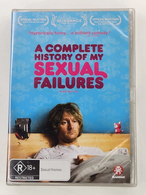 A COMPLETE HISTORY Of My Sexual Failures DVD New Sealed - Region 4 - £7 ...