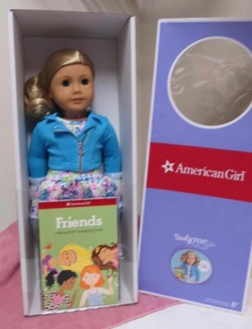 POUPÉE AMERICAN GIRL Truly Me #56 peau claire cheveux blonds yeux bleus ...