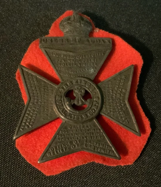 BRITISH ARMY CAP badge: WW1/WW2 kings royal rifle corps £9.99 - PicClick UK
