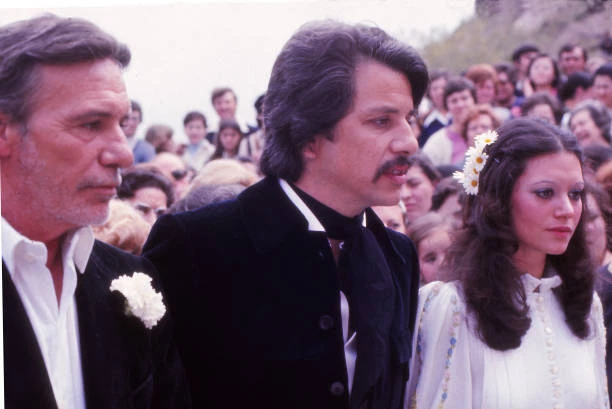 SPANISH ACTOR FRANCISCO Rabal in the wedding of his daughter T- 1977 ...