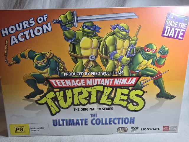 TEENAGE MUTANT NINJA Turtles The Ultimate DVD Collection 4 Discs NTSC 2015 R4 £60.33 - PicClick UK