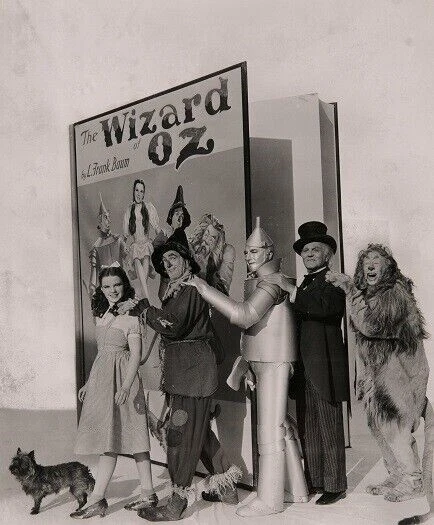 JACK HALEY, BERT Lahr and Ray Bolger Unsigned 10" x 8" Photo - Wizard ...