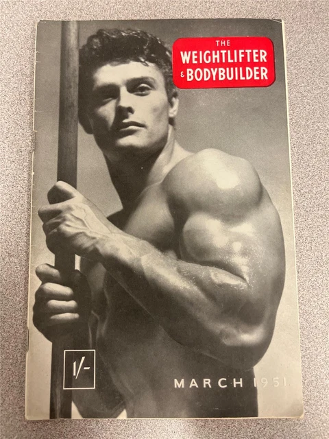 THE WEIGHTLIFTER & BODYBUILDER muscle beefcake magazine ROBERT DURANTON ...