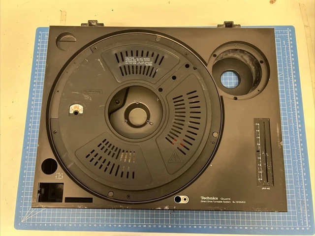 TECHNICS SL-1210 SL-1200 Mk2 Cabinet Faceplate Plinth Base & Insert ...