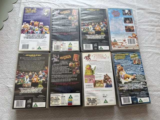 8 MUPPETS VHS Tapes £8.66 - PicClick UK