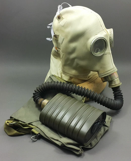 COLD WAR ERA MASK HEAD WOUNDED SzR2-50 SR1 SET POLISH ARMY - WARSAW ...