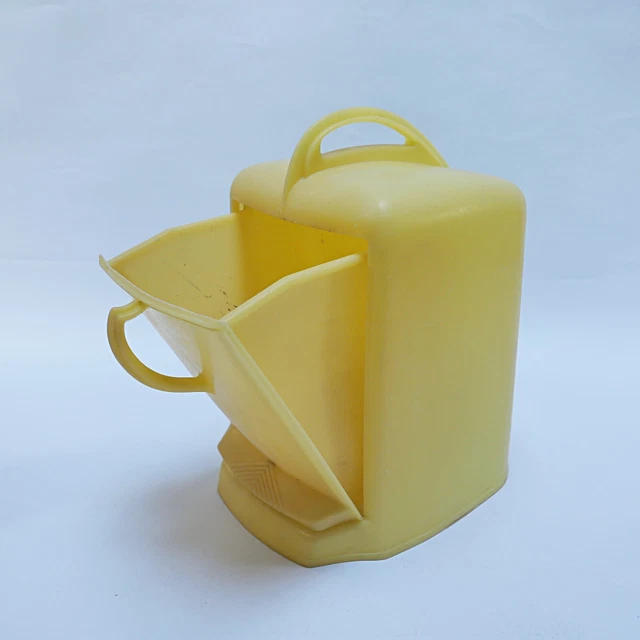 POUBELLE EN PLASTIQUE ancienne vintage des années 50 60 design 1950 ...