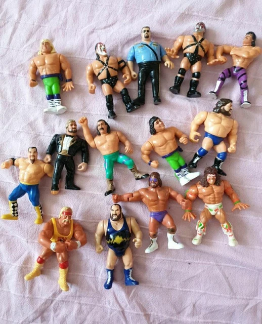 HASBRO WWF WRESTLING Collection Collection 14 Figures from 1991 £151.86 ...
