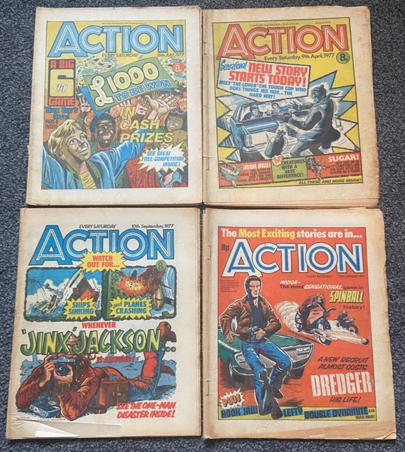 ACTION IPC UK COMIC 1977 Bundle Fair Condition EUR 3,59 - PicClick IT