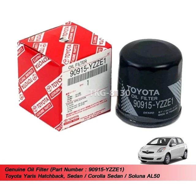 GENUINE ENGINE OIL Filter 90915-YZZE1 For Toyota Yaris Corolla Soluna ...