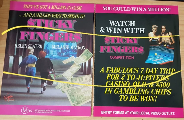 ARTICLES/PHOTOS - STICKY Fingers 2 page advert + Ellen Barkin ...