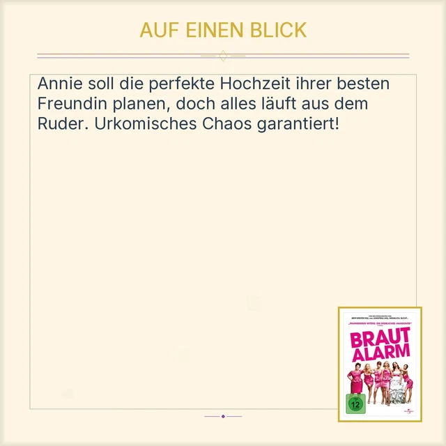 BRAUTALARM DVD UNIVERSAL Music Group Romcom Komödie FSK 12 EUR 5,09 ...