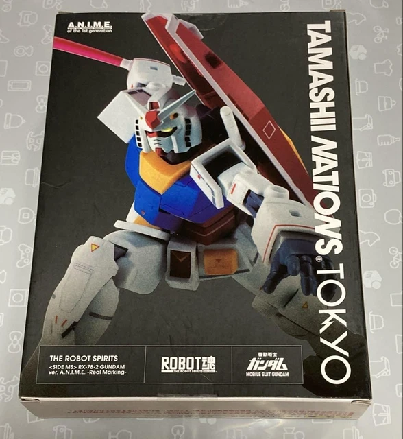 ROBOT SPIRITS RX-78-2 Gundam Ver. A.N.I.M.E. TAMASHII NATIONS Tokyo Exclusive EUR 147,29 ...