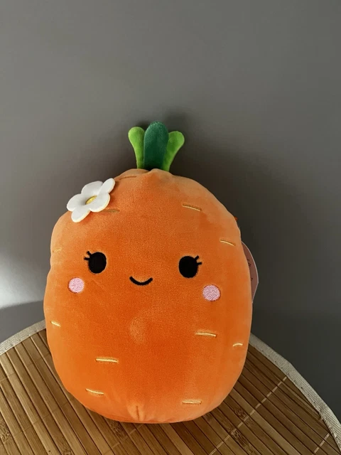 SQUISHMALLOW 7.5” CAROLEENA The Orange Carrot Easter/Spring 2024 BNWT £ ...