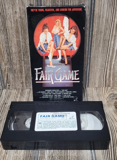 FAIR GAME VHS 1982/90 Imperial Entertainment Release Horror Thriller ...