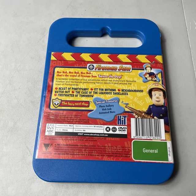 FIREMAN SAM SAVES the Day ABC Kids Dvd Region 4 Pal Vgc Free Postage $14.50 - PicClick AU