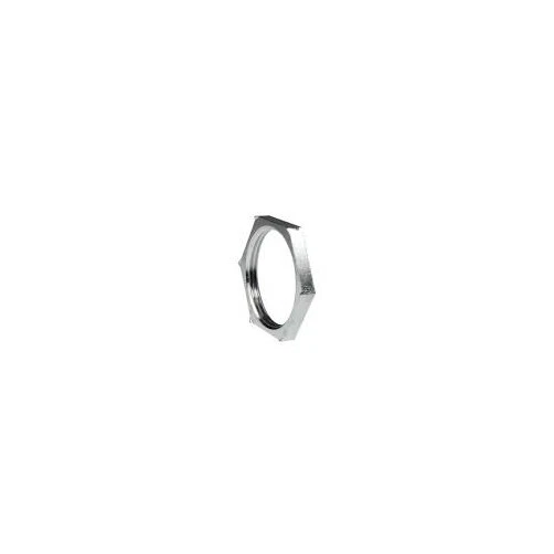 EURO2000 60323 GHIERA di bloccaggio in ottone nichelato ISO R68 M25 x1 ...
