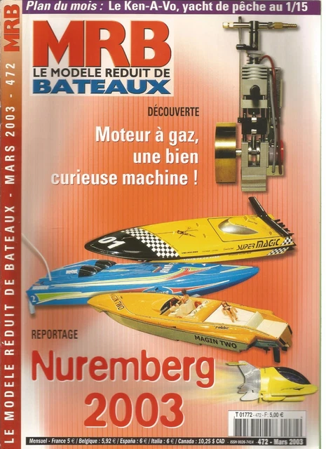 MODELE REDUIT DE Bateau N°472 Ken-A-Vo /Evolution Navire 1970 A 2000 ...