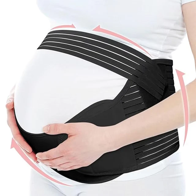 PREGNANT WOMEN SUPPORT Belly Band Back Clothes Belt Adjustable Waist ...