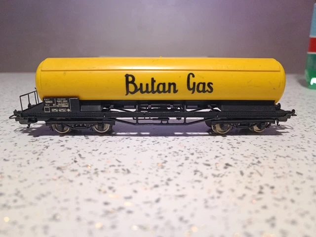 CARRO CISTERNA - wagon Citerne BUTAN GAS . SNCF REF 2904 LIMA HO . EUR ...