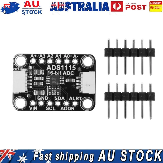 ADS1115 16 BIT I2C Module with Programmable Gain Amplifier ADS1115 A/D ...