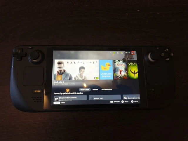 VALVE STEAM DECK 256GB LCD, Case, Charger with JSAUX docking station £ ...