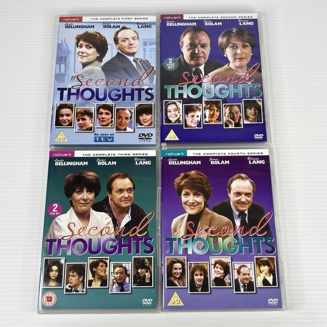 SECOND THOUGHTS SERIES 1 DVD Region 2 PAL Tracked Postage $44.99 ...