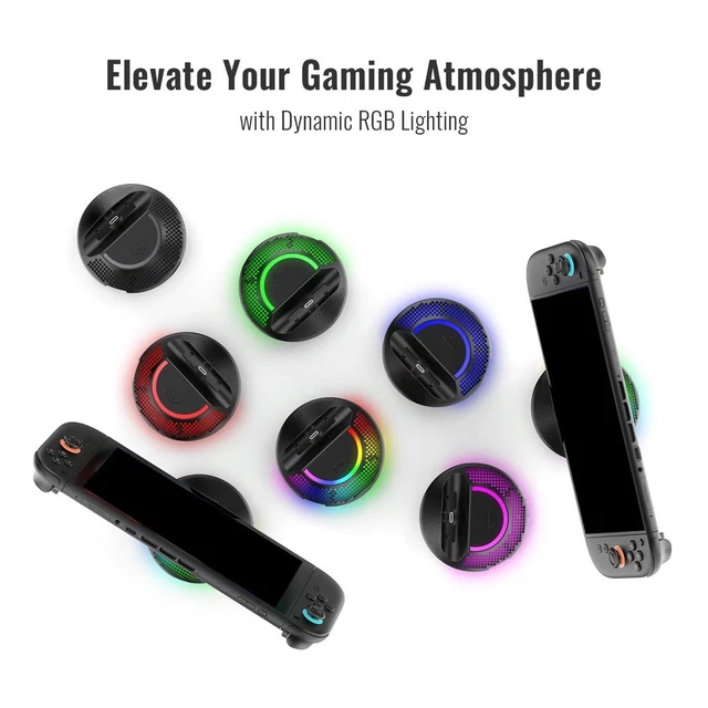 GAMING DOCK STATION RGB for Nintendo Switch PD60W USB A 4K60Hz and ...