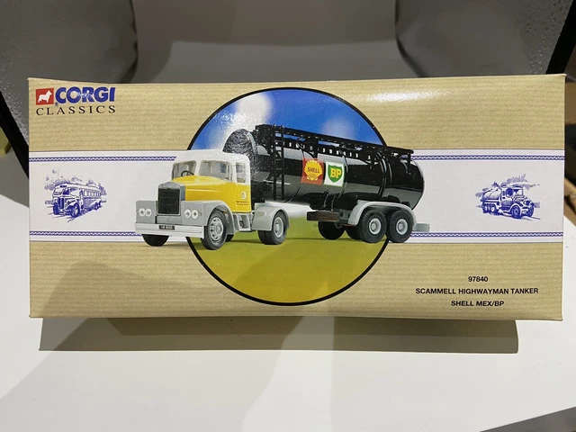 CORGI CLASSICS ROAD Transport ,97840, Scammell Highwayman Tanker Shell ...