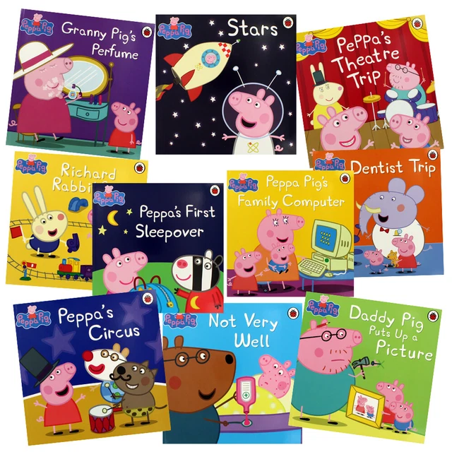 PEPPA PIG ADVENTURES: 10 Kids Picture Books Bundle (Book Collection ...
