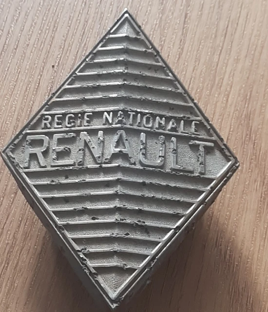 TOP + ANCIEN Logo Regie Nationale Renault En Metal Voir Photos + EUR 25 ...
