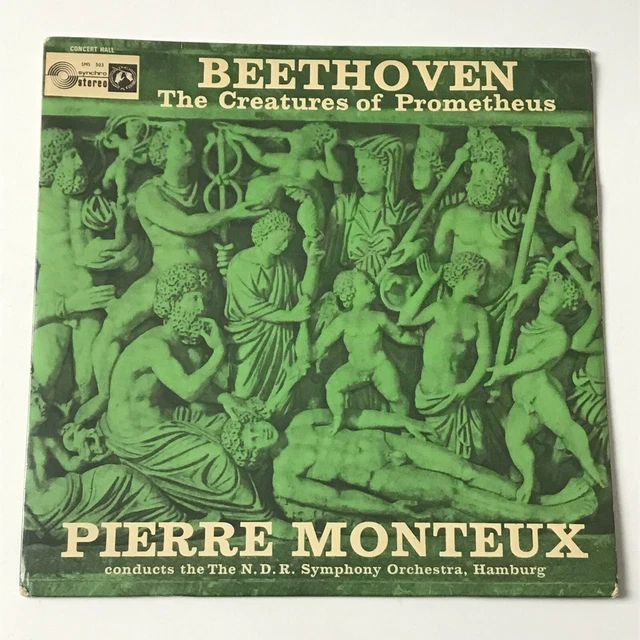BEETHOVEN - THE Creatures of Prometheus 7" Vinyl Record (33rpm) - SMS ...
