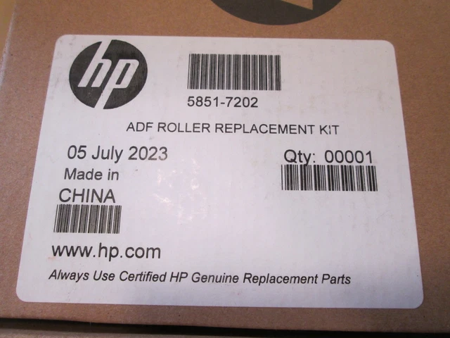NEW ADF ROLLER Kit for HP LaserJet M631 M632 M633 M381 M682 J8J95A ...