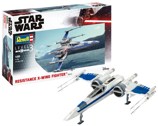 STAR WARS RESISTANCE X-Wing Model Set 1:50 Plastique Model Kit 66744 ...