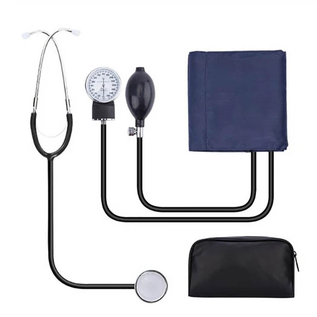 MECHANICAL BLOOD PRESSURE Monitor Manual Measure Stethoscope Accurate ...