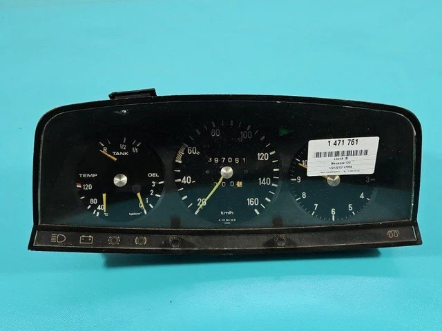IMPRK1471761 MERCEDES-BENZ W123 1979 Diesel speedometer instrument ...