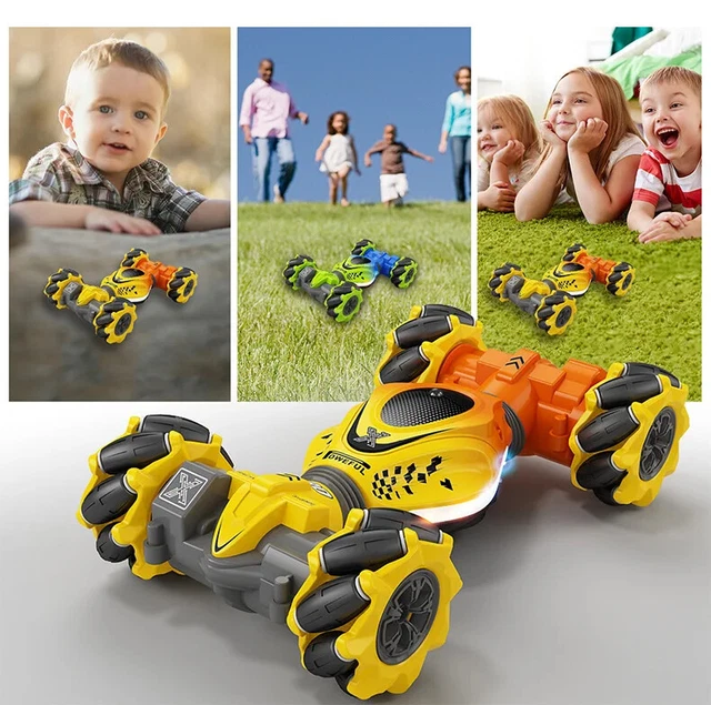 360° 4WD STUNT Car RC Hand Gesture Sensing Off-Road Remote Control Off ...